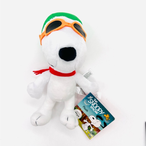 Peanuts | Toys | Snoopy Peanuts Jinx Flying Ace Plush Nwt | Poshmark